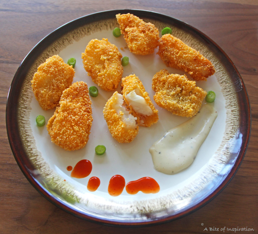 Crispy "Faux Alligator" Fish Bites- A Bite of Inspiration Food Blog